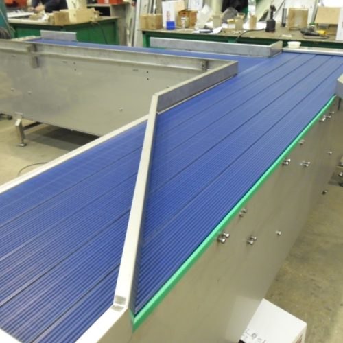 Flighted Belt Conveyor - Dodman Ltd