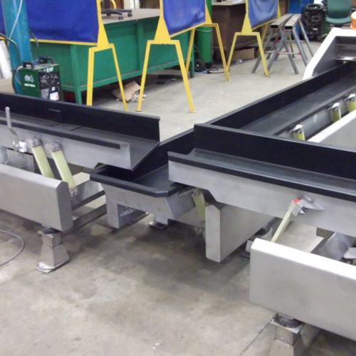 Flighted Belt Conveyor - Dodman Ltd