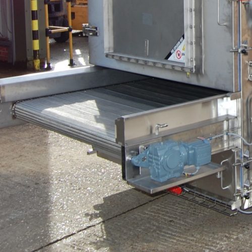 Flighted Belt Conveyor - Dodman Ltd